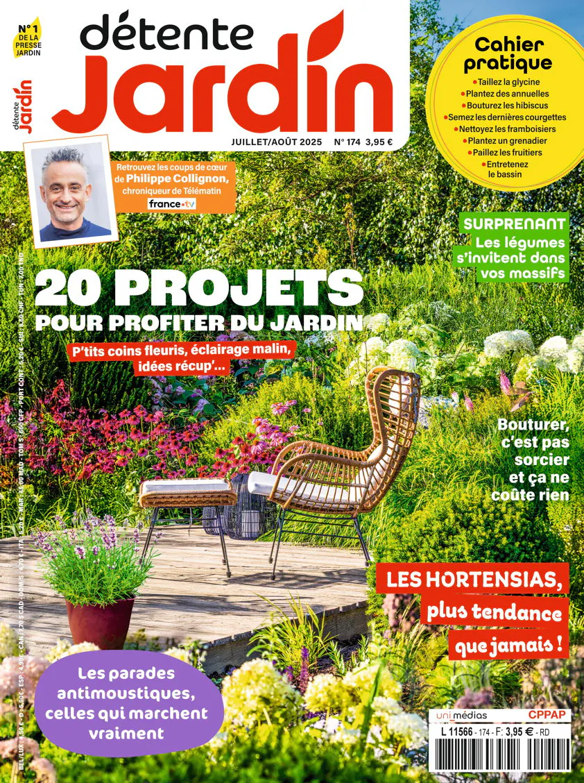 Votre magazine : Détente Jardin, n°1 de la presse jardin