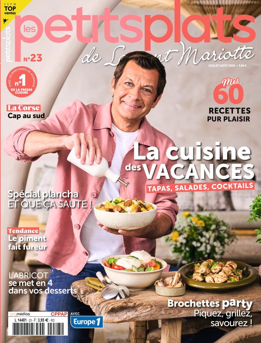 Abonnement 1 an Les Petits Plats de Laurent Mariotte + Hors-série n°1