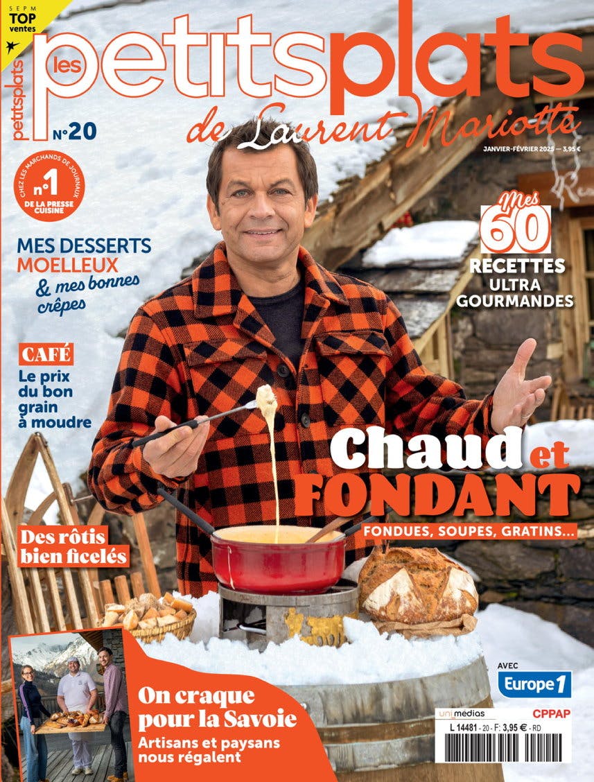 Abonnement sans engagement Les Petits Plats de Laurent Mariotte